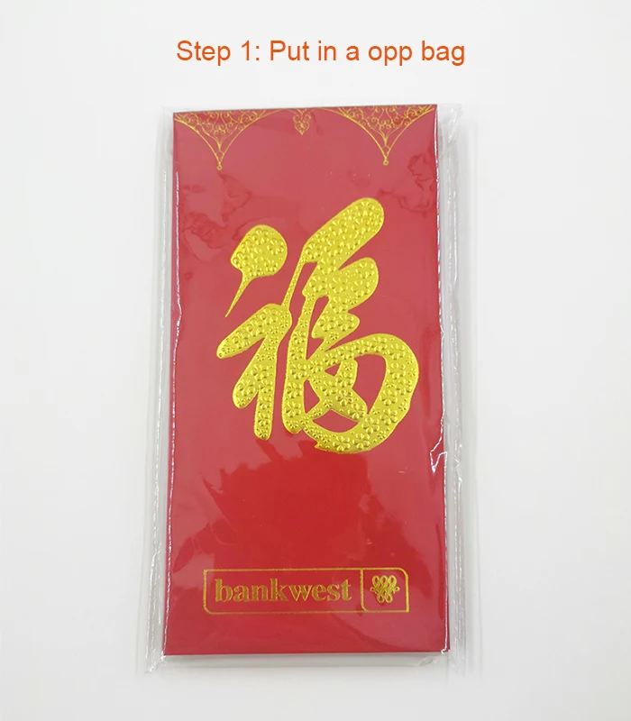 Custom 2019 Red Packets Chinese New Year Red Money Packet - Buy Red ...