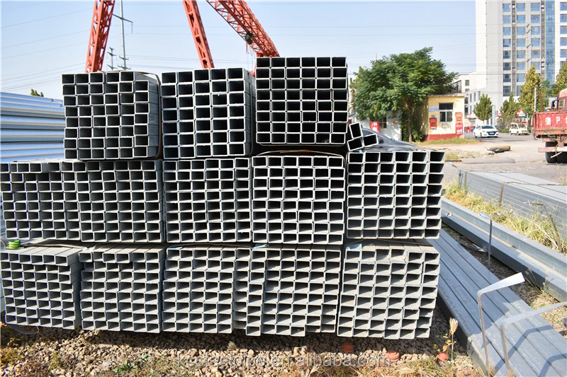 Sae1020 Astm A36 50x50 Square Steel Pipe Weight Galvanized Square Pipe ...