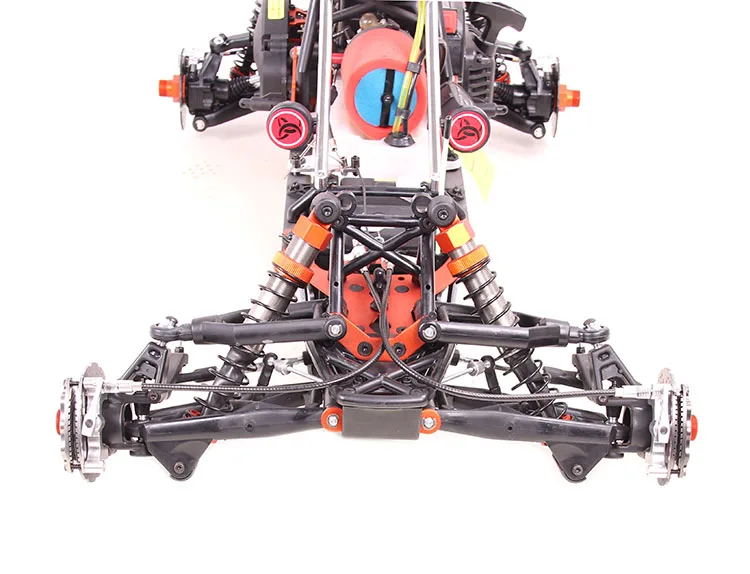 Rc Baja Front Wheel Cable Disc Brake For 1/5 Scale Hpi Km Rovan Baja 5b ...