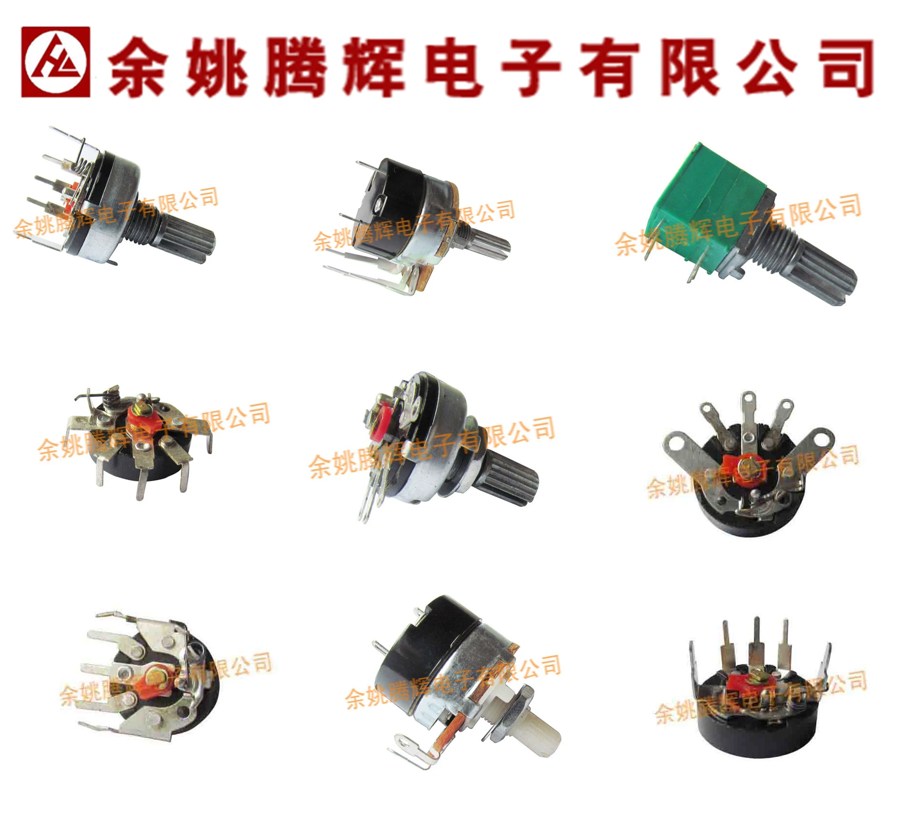 Volume Control Rotary 10k Linear Potentiometer 9mm Tuning Switch - Buy ...