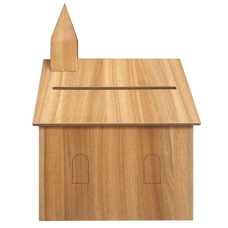 Novel Design Church Shape Fixture Displays Collection Wooden Suggestion ...