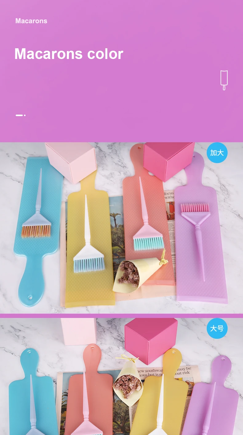 Colorful Balayage Highlights Board - Perfect for Hair Salons