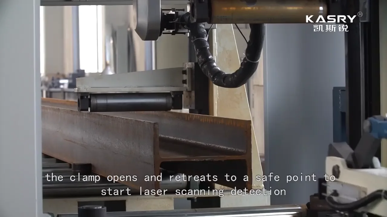 Seel Structure Cnc Beam Coping Cutting Machine For H Beam Angle Channel ...