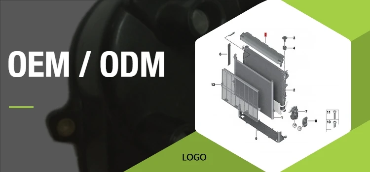 Mercedes-benz W117 W246 Radiator - 2465001303 for 2014-2017