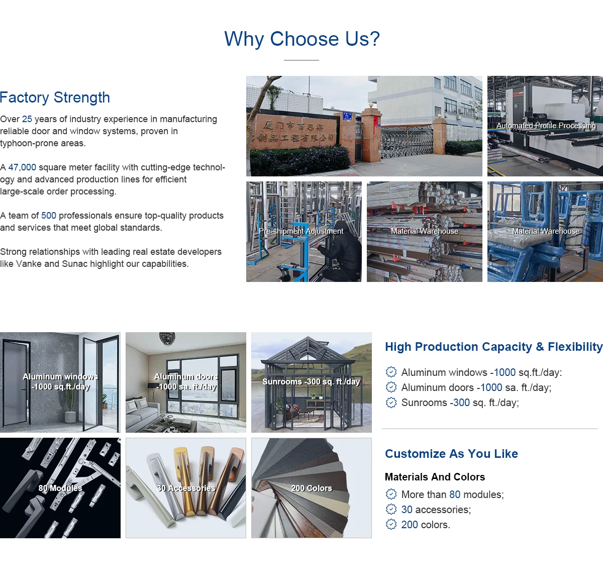 Company Overview - Fujian Bestar Aluminum Products Engineering Co., Ltd.