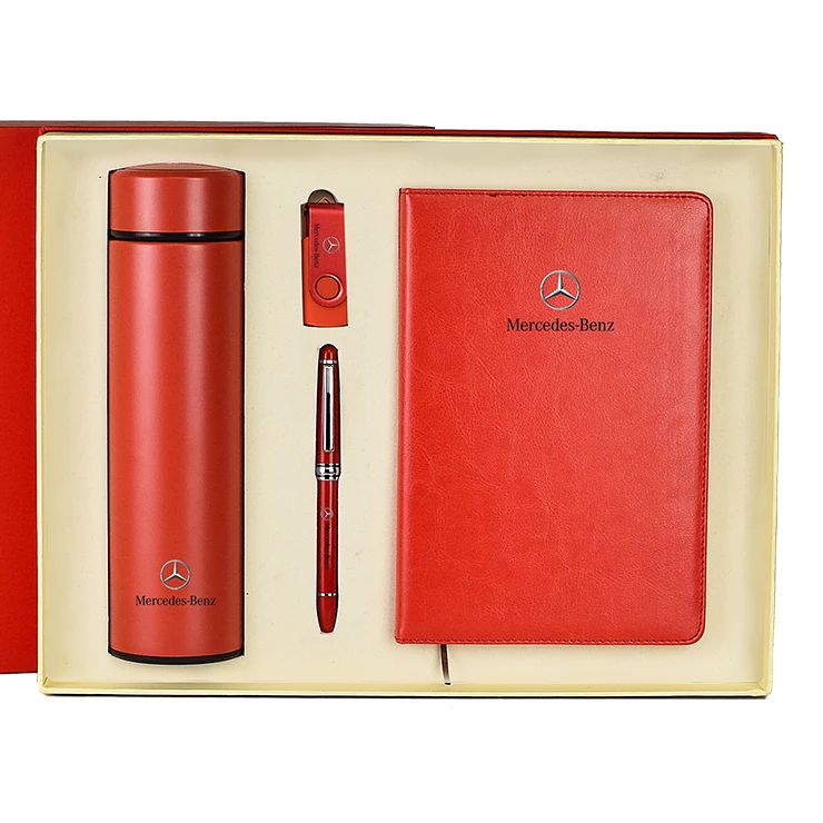 Custom Luxury Four-piece Promotional Business Office Stationery Gift ...