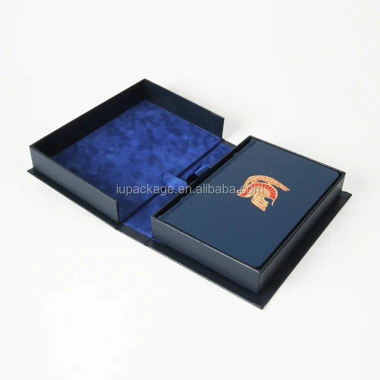 Luxury Flip-Top Book-Shaped Rigid Paper Gift Box