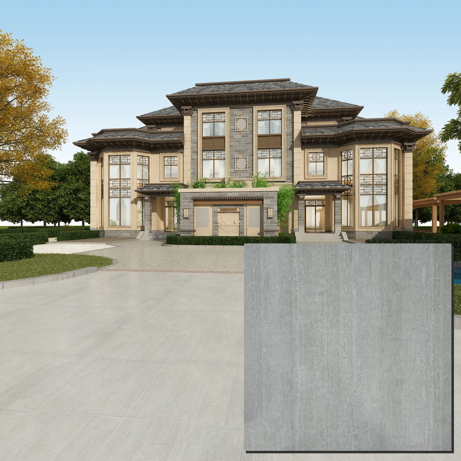 Ground Heavy Duty 600x600mm Homogeneous Rustic Cheap Exterior Floor ...