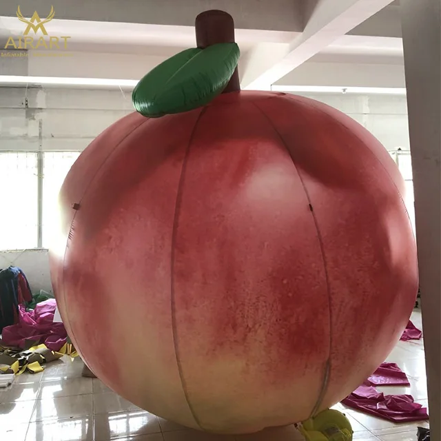 Giant Inflatable Peach For Outdoor Advertising Decoration - Buy Giant ...