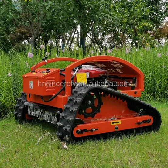 Remote Controlled Tracked Mulcher Multifunction Made in China Grass ...