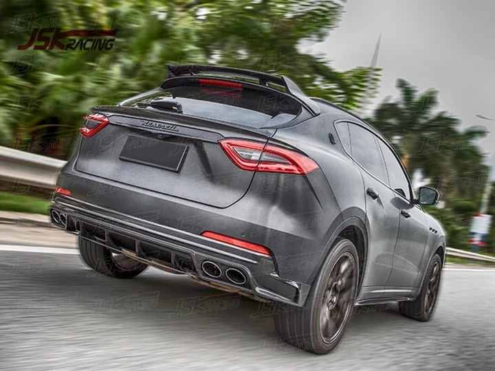 Pt Style Carbon Fiber Roof Spoiler For 2016-2019 Maserati Levante - Buy ...