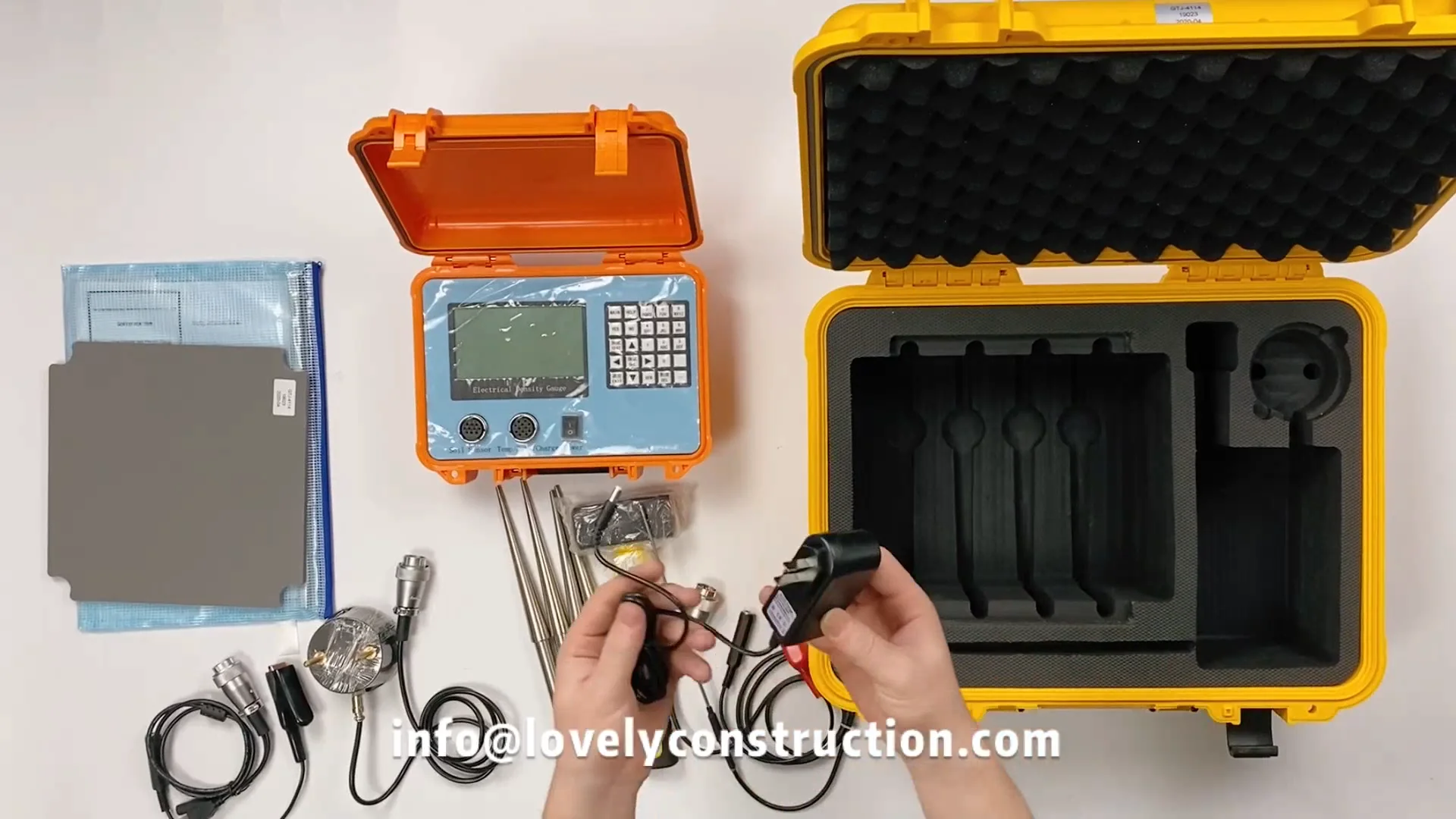 Procédure D'essai De Compactage Troxler Test De Sol - Buy Jauge De ...