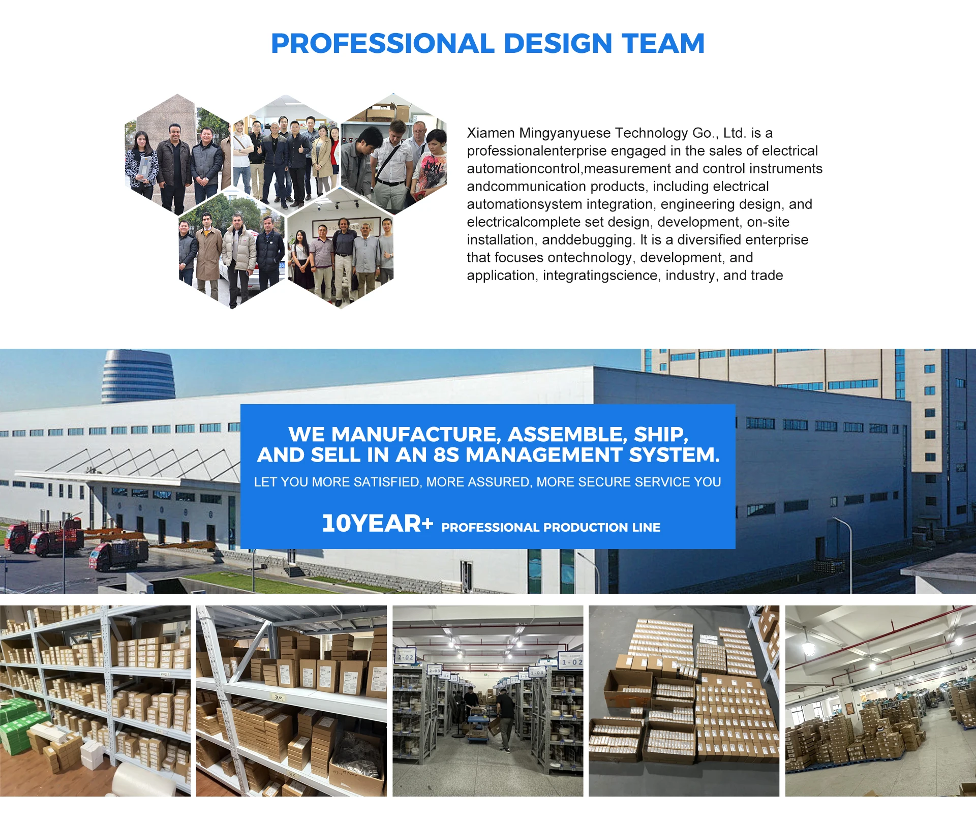 Company Overview - Xiamen Mingyan Yuese Trading Co., Ltd