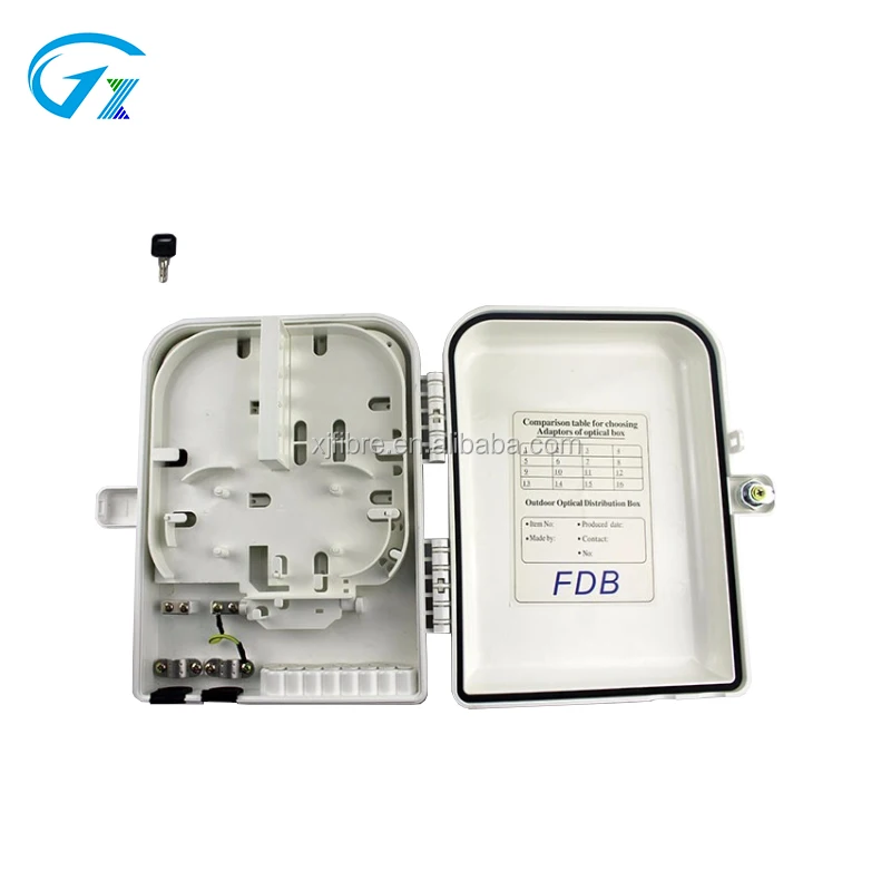 High Quality Fiber Optic Termination Box 16 Port Wall Box Ftth Fdb Fdp ...