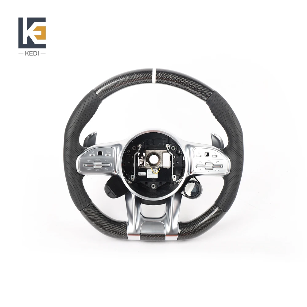 Volant en Fiber de carbone pour Mercedes, 50mm, amg, LED, personnalisé ...