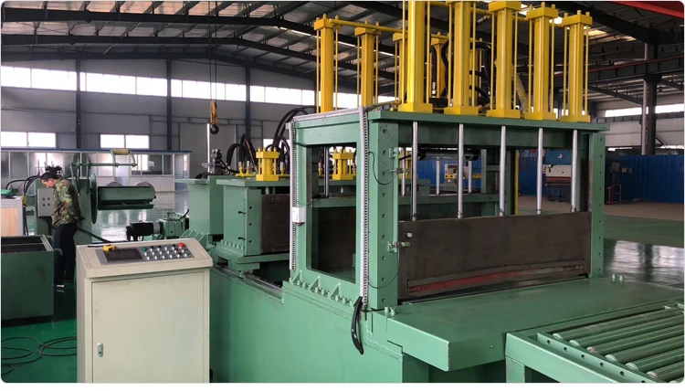 Transformer Corrugated Fin Forming And Folding Production Machine - Buy ...