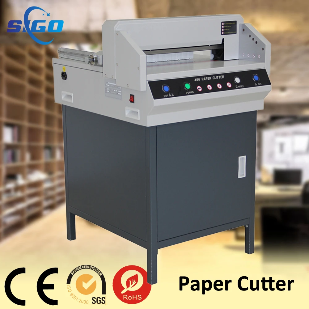 Sg-450v+ Electric Paper Cutting Machine Paper Processing Trimmer A3 A4 ...