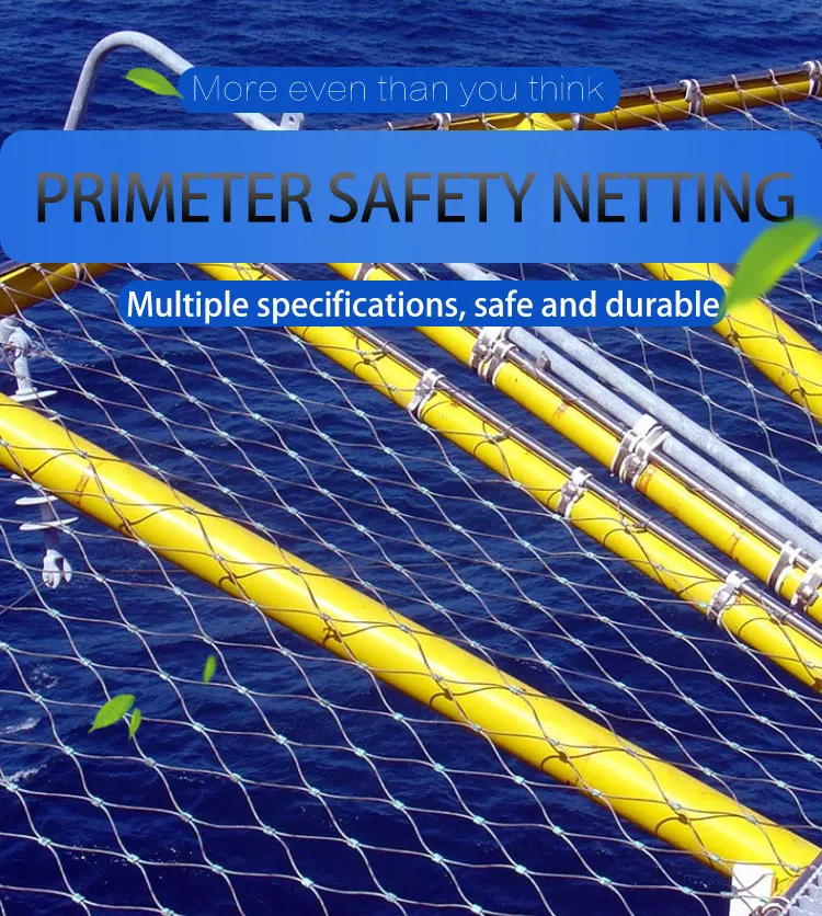 Helipad Safety Net - Helideck Perimeter Mesh & Guard Fence