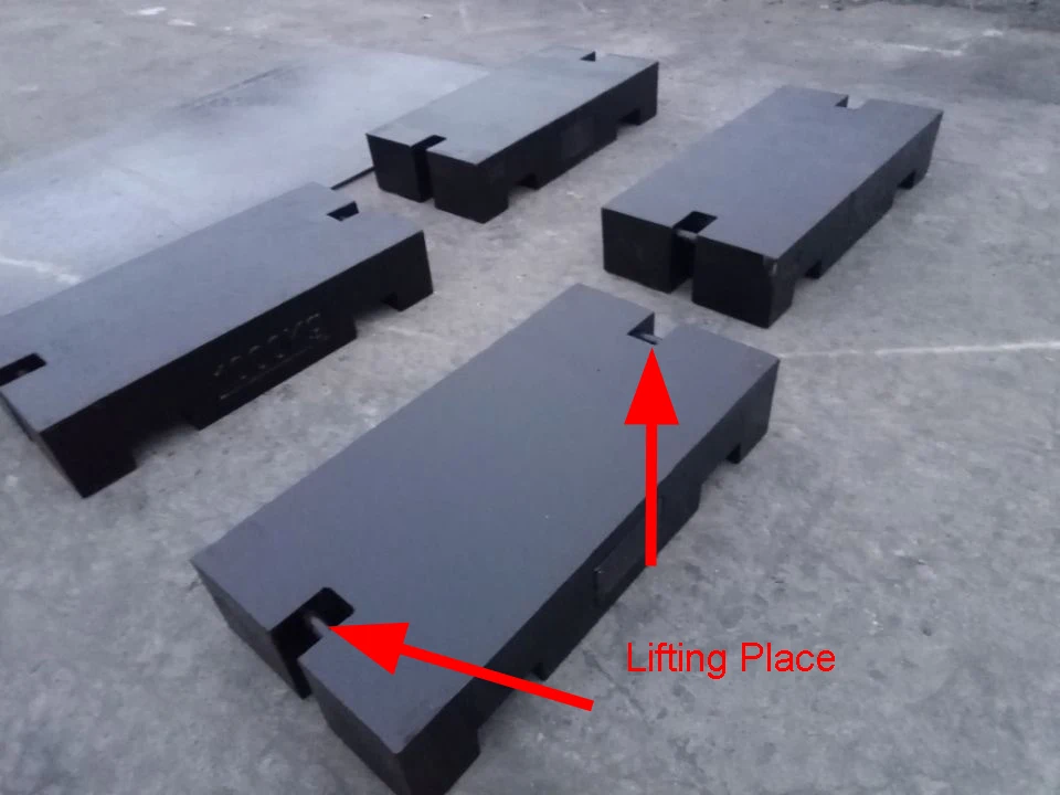 5000kg Test Weight - Precision Cast Iron for Calibration