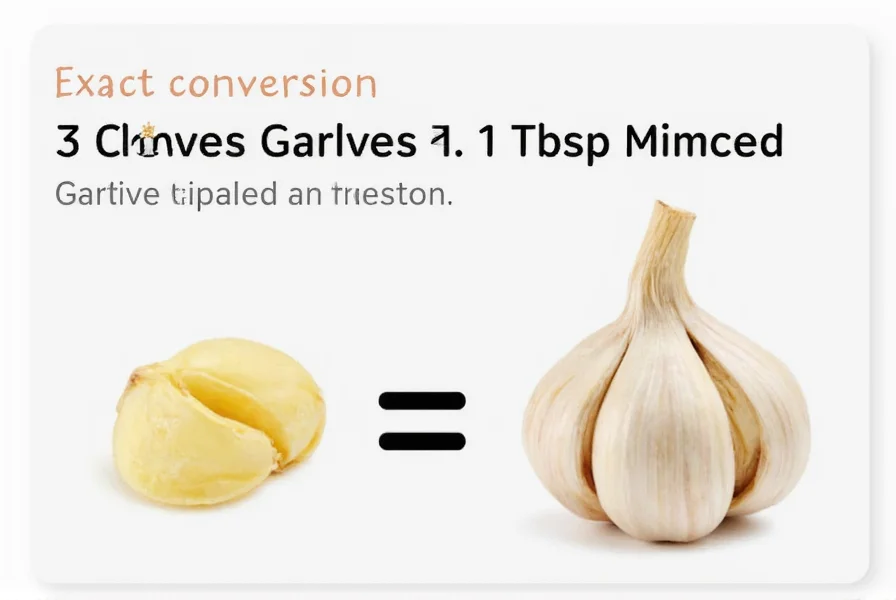 3 spicchi di aglio non sono 1 cucchiaio: Il mito da smettere oggi