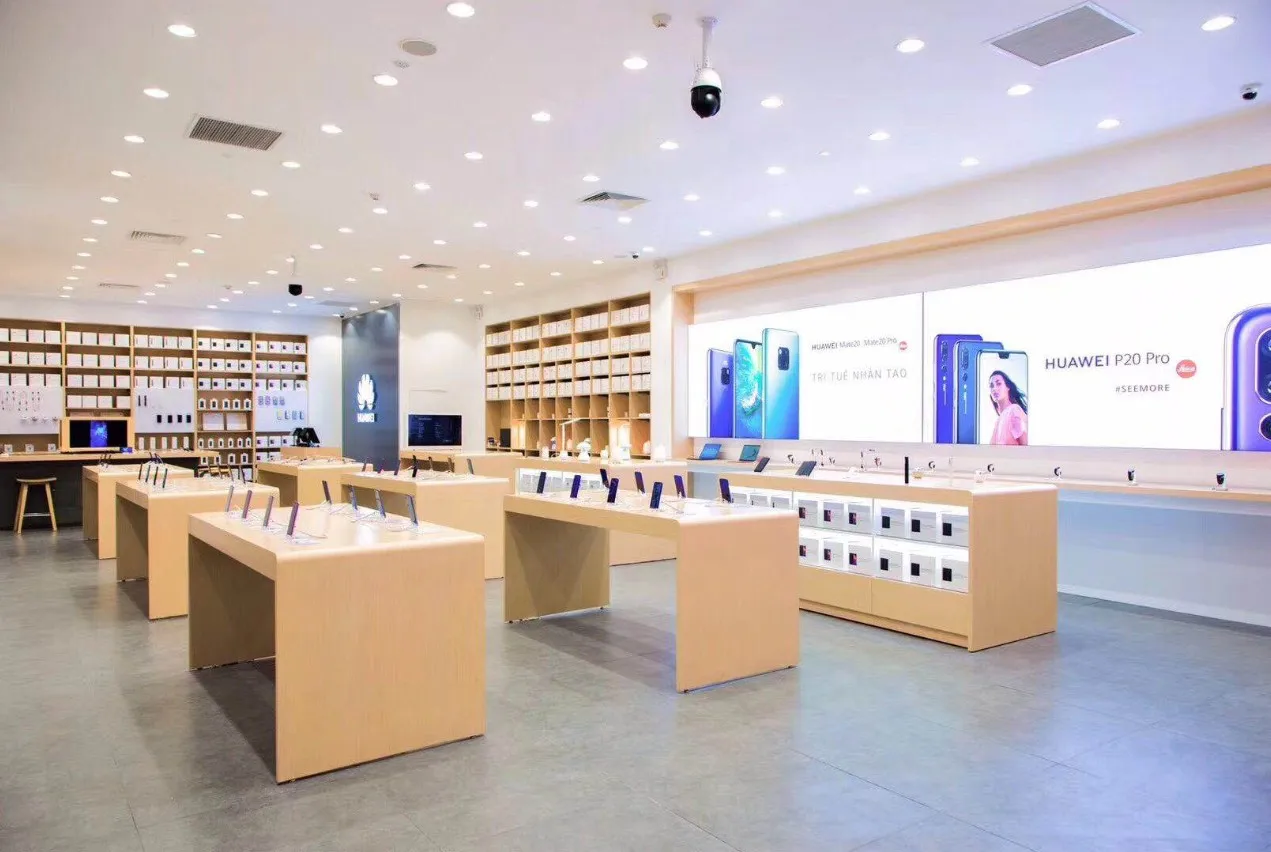 Modern Custom Mobile Shop Interior Design - Link-trip