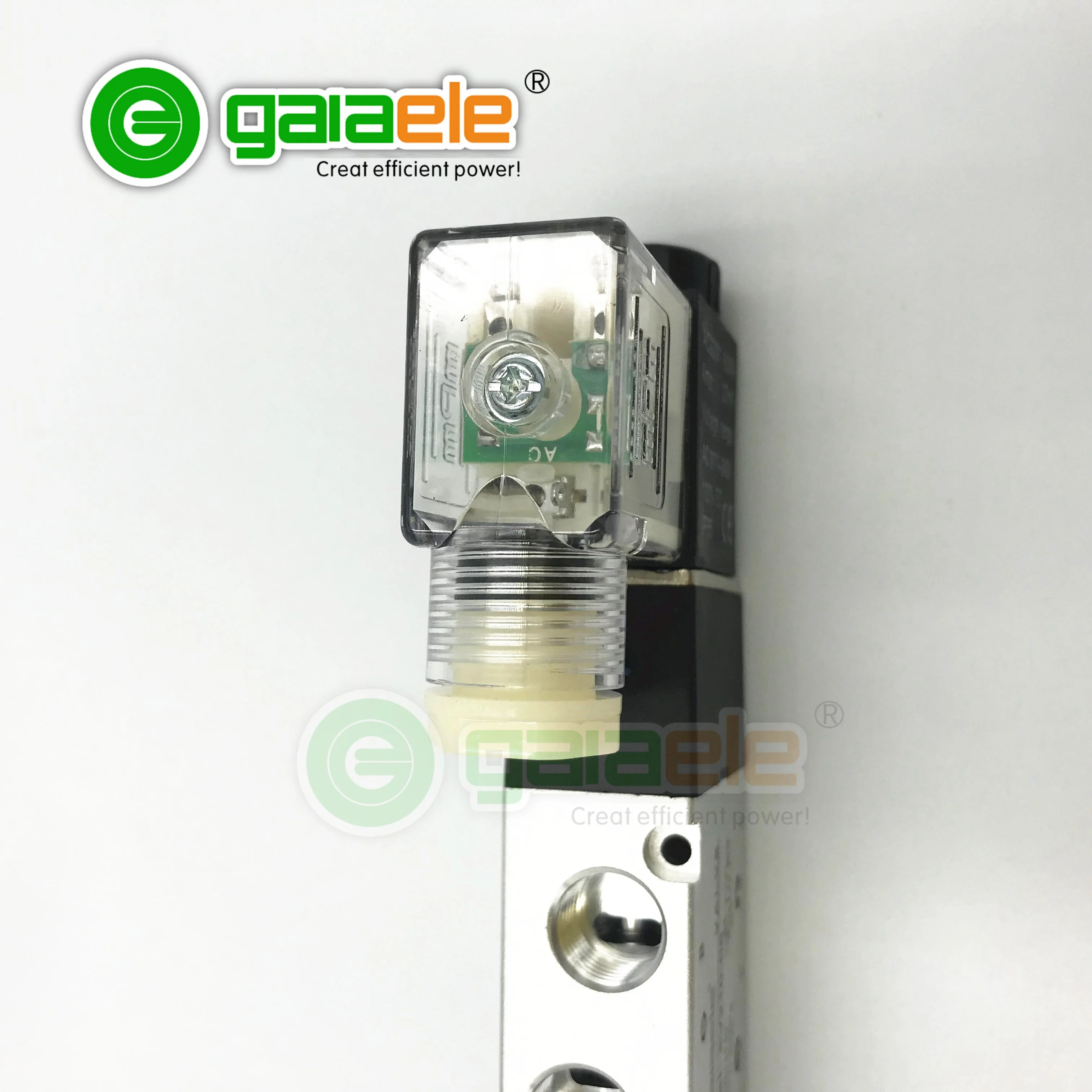 Airtac Type 4v210-06 4v210-08 5 2 Way Solenoid Valve Wiring Diagram Pneumatic air Valve 12v ...
