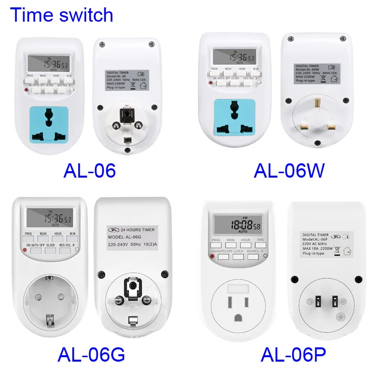 New Design 16A Temporizador Digital Smart Socket Timer Switch Control ...