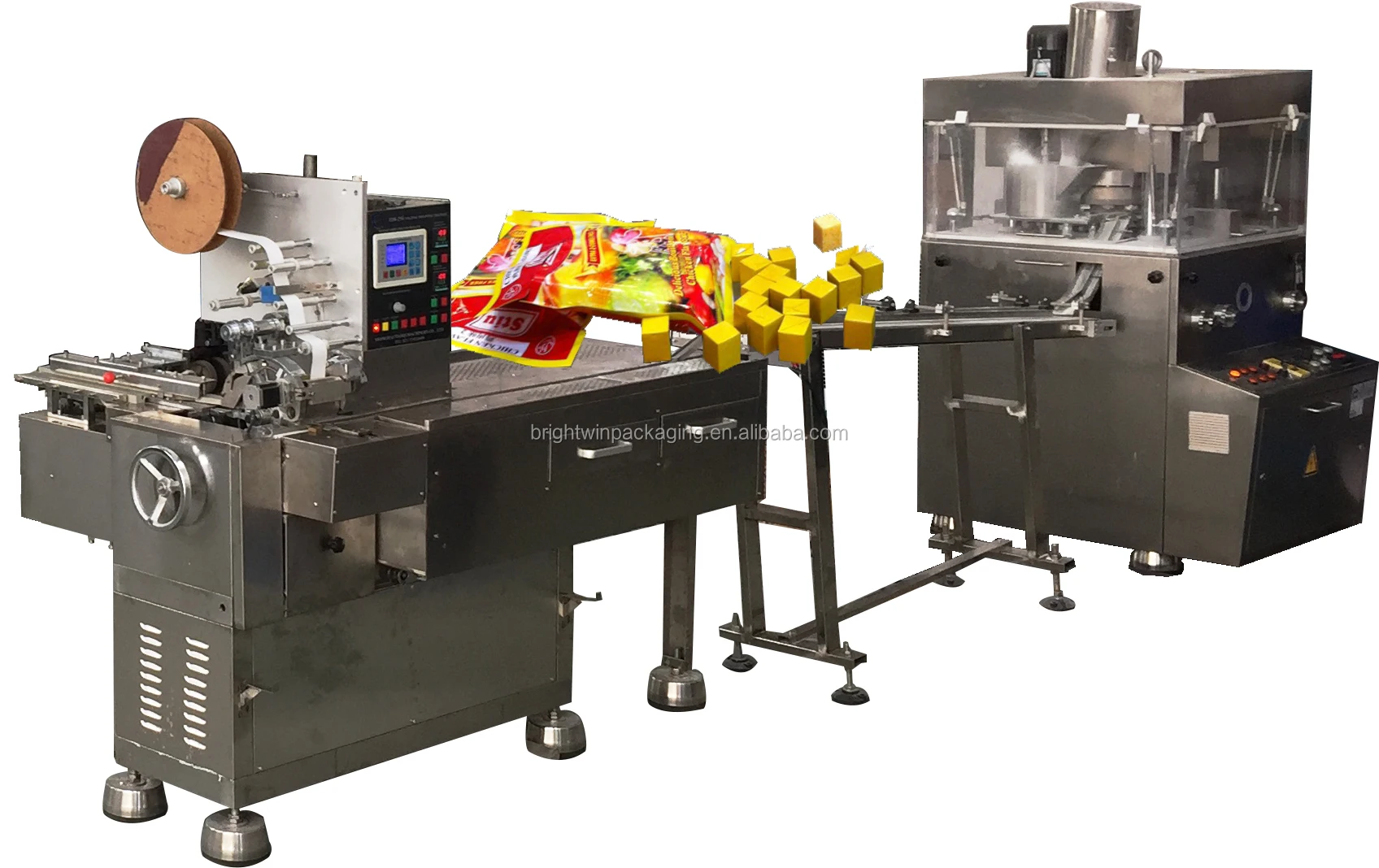 Automatic Halal Bouillon Cube Chicken Flavor Bouillon Cube Chicken ...