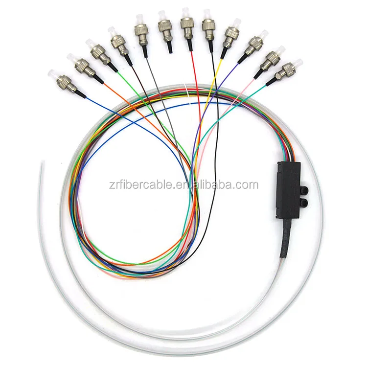 12 Core 12f Ribbon Fc/upc Singlemode Fiber Optic Patch Cord Sc Lc Fc ...