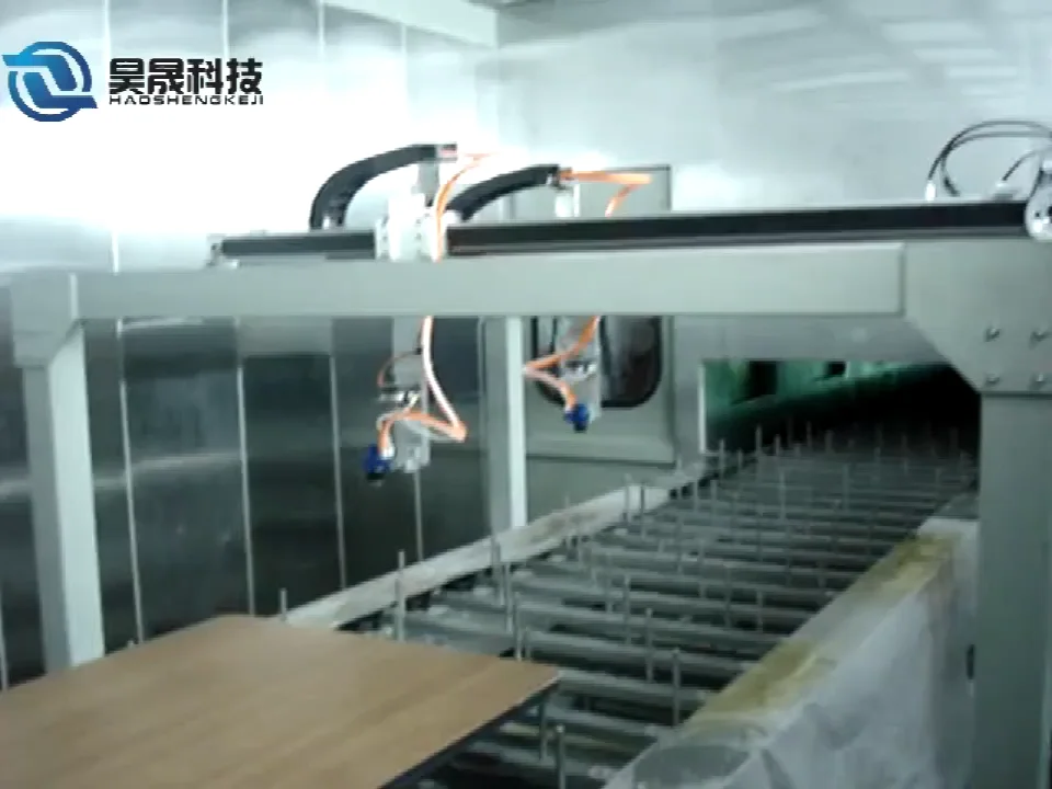 Abs Plastic Metal Panel Spraying Machine Painting Electrostatic ...