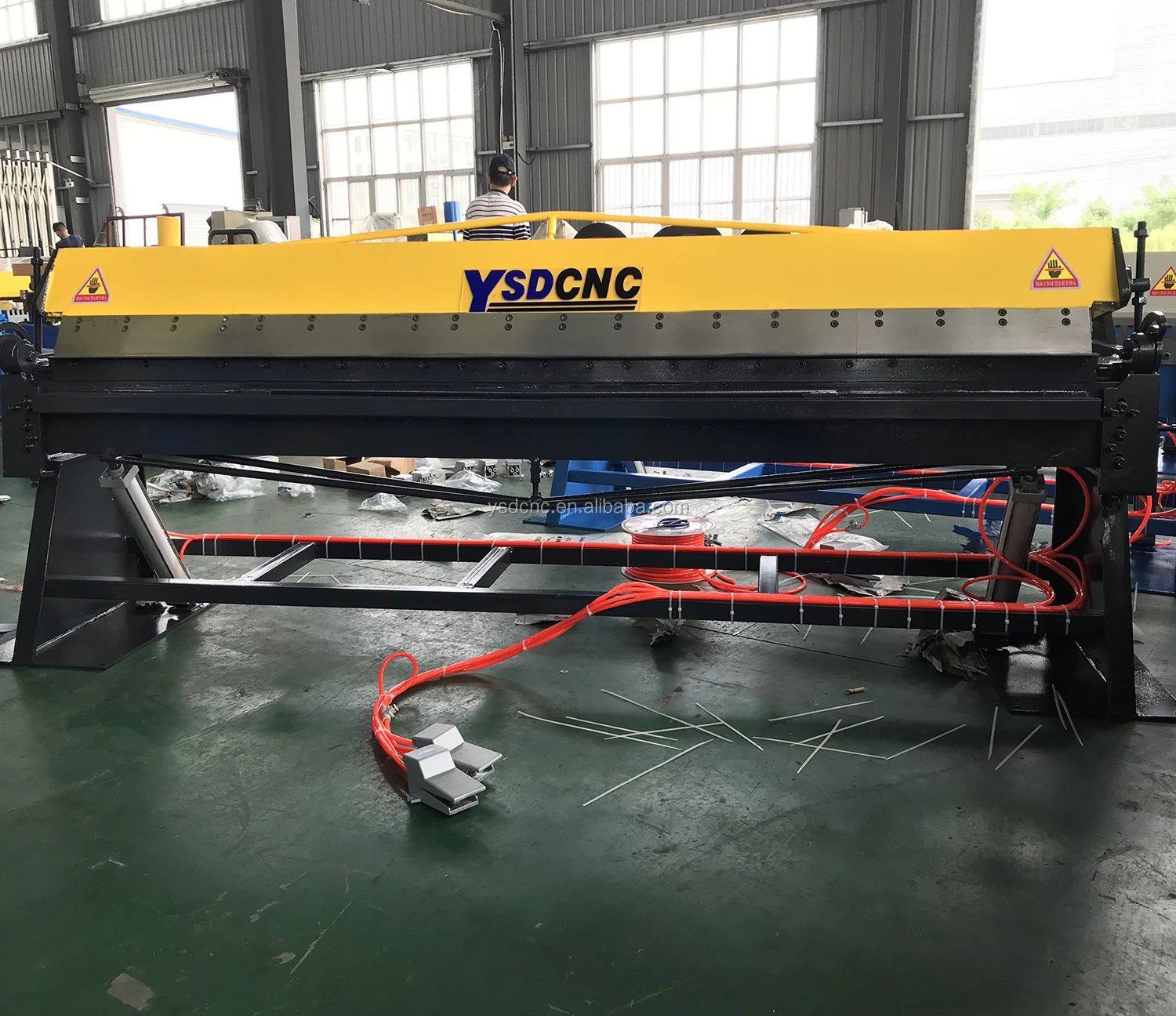 Tdf-1.5*2500 High Quality Sheet Metal Pneumatic Bending Machine For ...