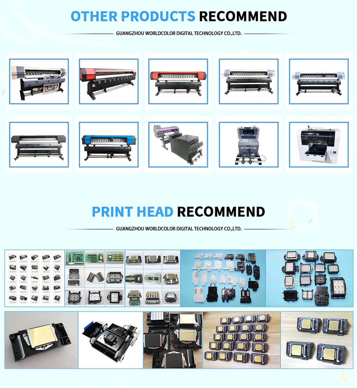 Guangzhou Worldcolor Digital Technology Co., Ltd. - solvent printer ...