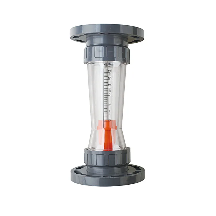 Customized Plastic Rotor Float Flow Meter for Water Liquid
