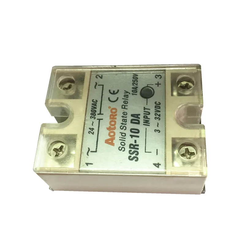 Ssr-10da 10a 12v Solid State Relay 24v Dc Ssr 10da - Buy 12v Solid ...