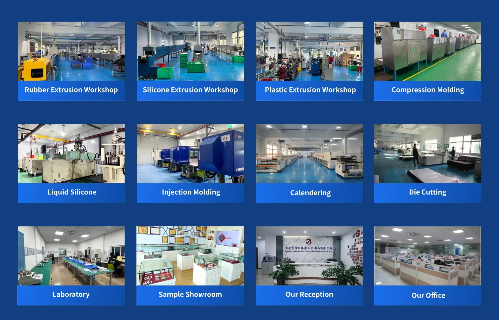 Company Overview - Dongguan Xindong Rubber. Plastics & Hardware Products Co., Ltd.