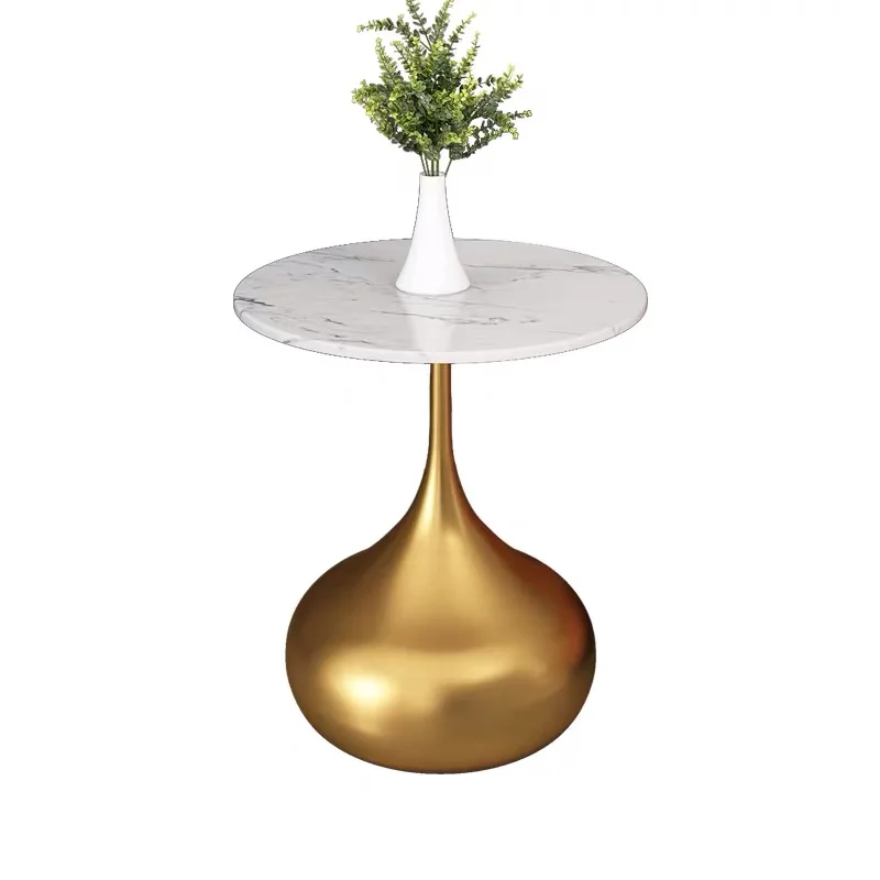 Luxury Living Room - Hotel Lobby Round Side Table