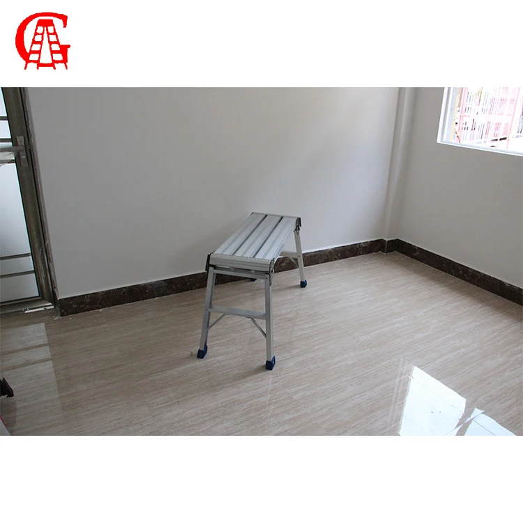 Big Folding Two Step Hop up Adjustable Aluminium Platform