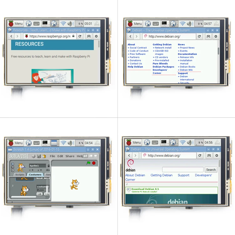 Rpi4 3.5 Inch Touch Screen Display - Original Brand Quality