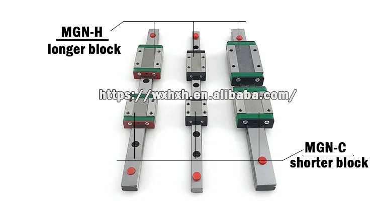 Hxhv 9mm Linear Guide Rail And Ball Screw For Cnc Machine St9c St9l Mgn ...