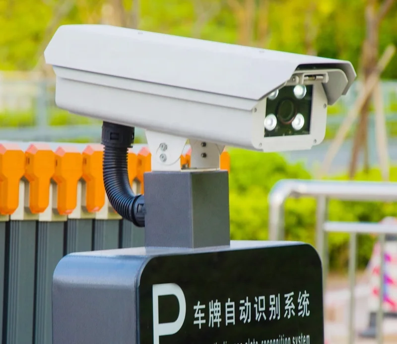 HD All-In-One ANPR License Plate Recognition Camera for Parking Lots ...