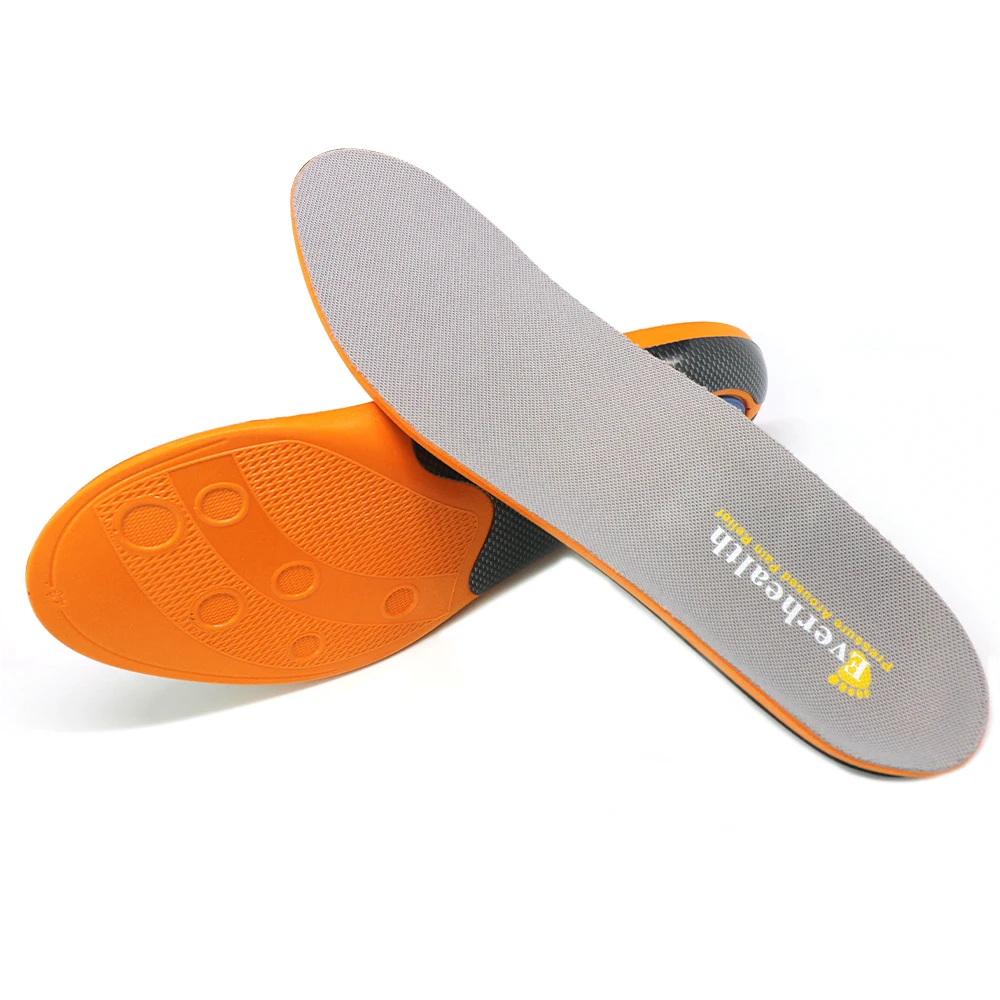 Pu Foam Orthopedic Carbon Fiber Texture Insole Plantar Fasciitis ...