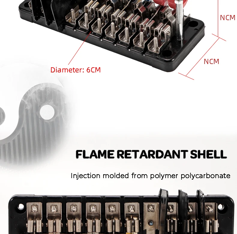 Electric Energy Metering Test Terminal Block & Junction Box Switch