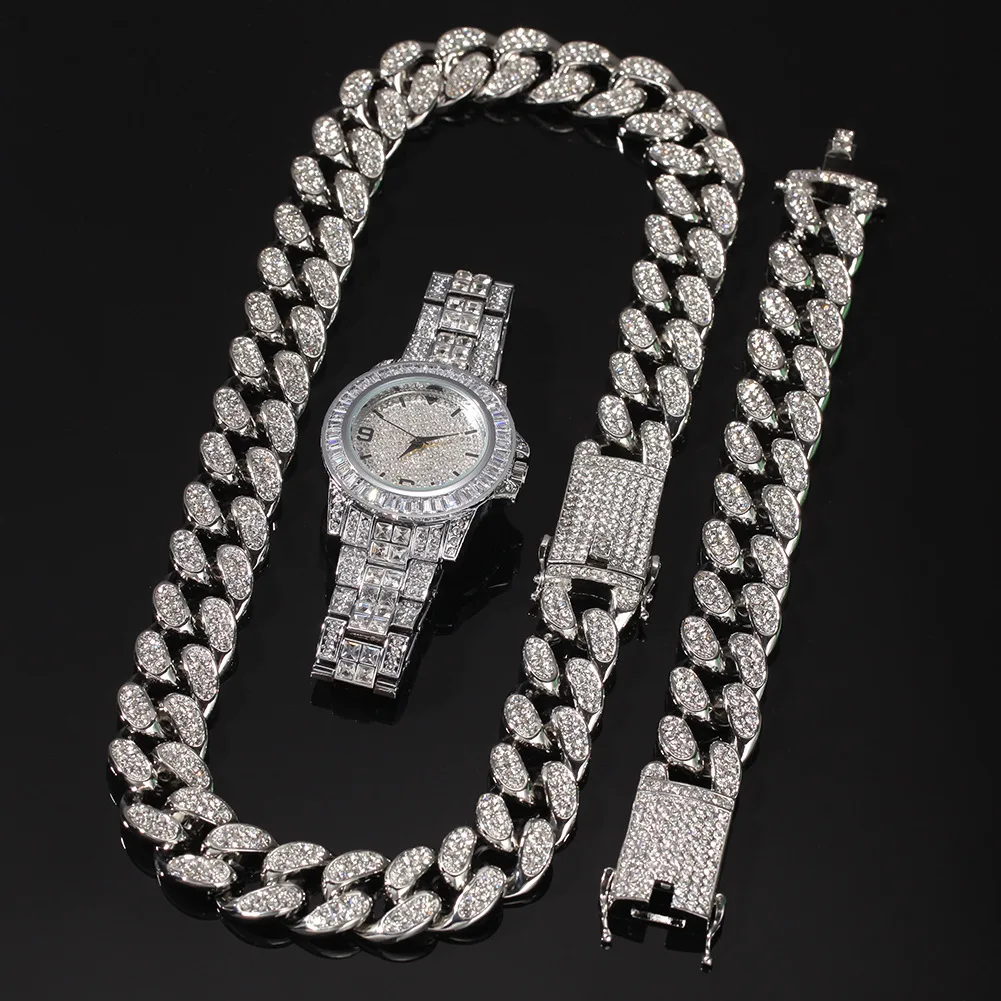 Cadena De Oro 2021 Para Hombre Y Mujer Joyería Con Diamantes De Lujo