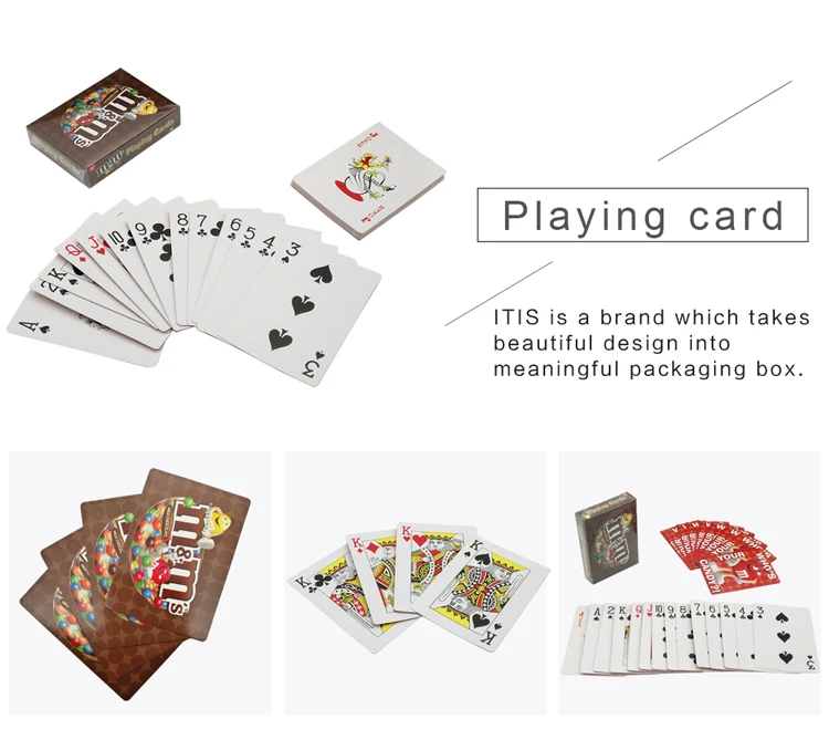 Custom Printing Cardboard Poker Paper Playing Cards - Buy Playing Card ...