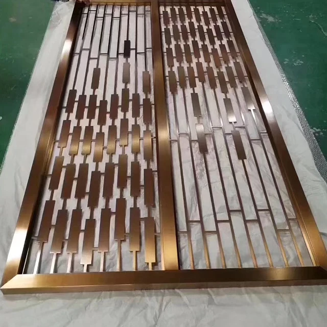 Custom High-end Color Lobby Living Room Wall Hanging Screen,Stainless ...