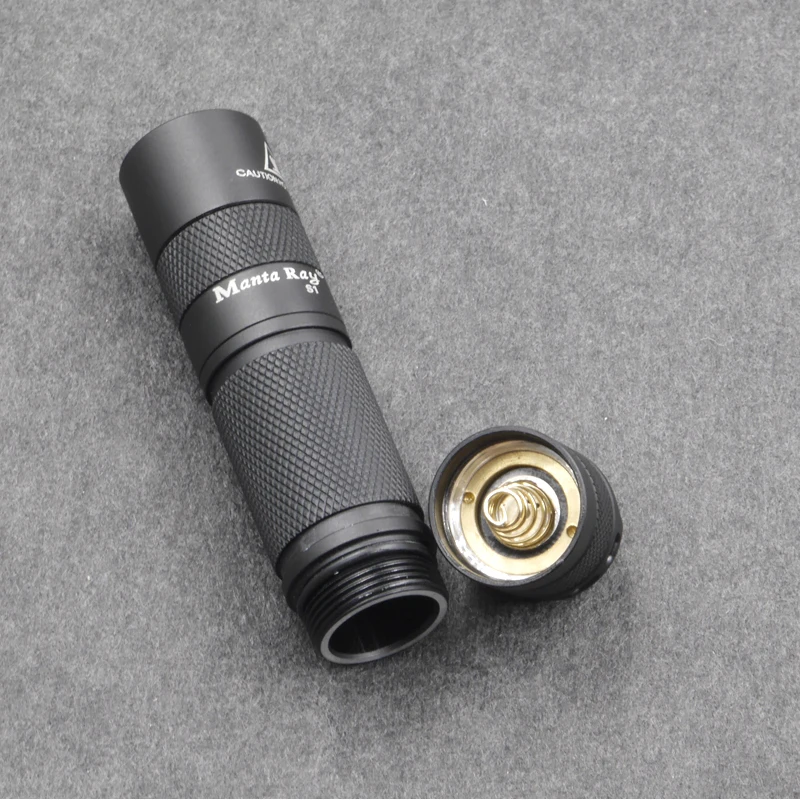 Manta Ray S1 Black Uv 365nm Led Flashlight Torch,Seoul Viosys Uv 365nm ...