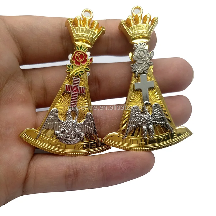 Masonic Knight of the Rose Croix 18th Degree Collar Jewel