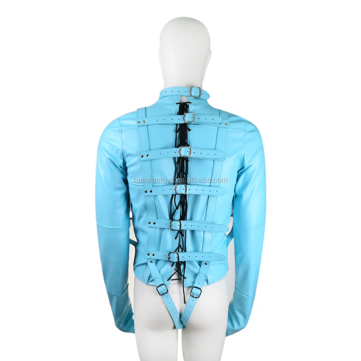 Adult Sex Game Adjustable Bondage Jacket With Long Sleeves,Fetish ...