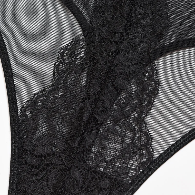 2021 New Style Women Lace Transparent Gothic Lingerie Sexy Lingerie ...