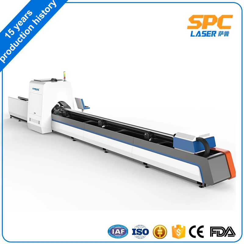 G.weike LF60M 1500 Watt Automatic Tube Fiber Laser Cutting Machine